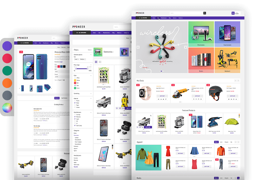 Premium and free nopCommerce themes, templates, extensions and plugins